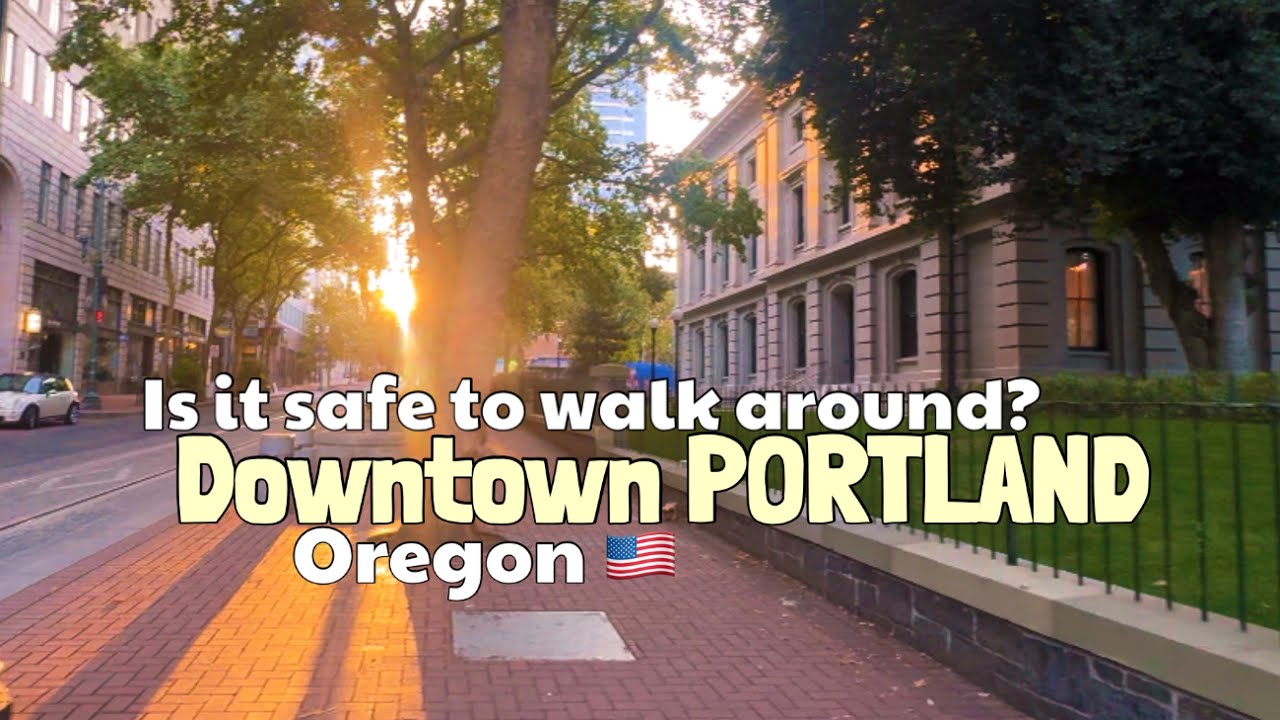 PORTLAND OREGON Walk Tour - YouTube