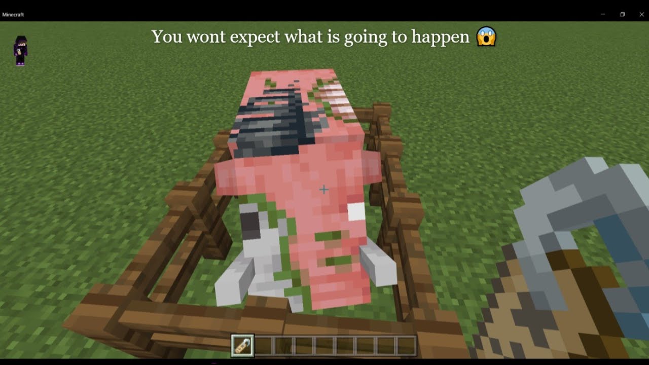 How to flip mobs in Minecraft 😁 - YouTube