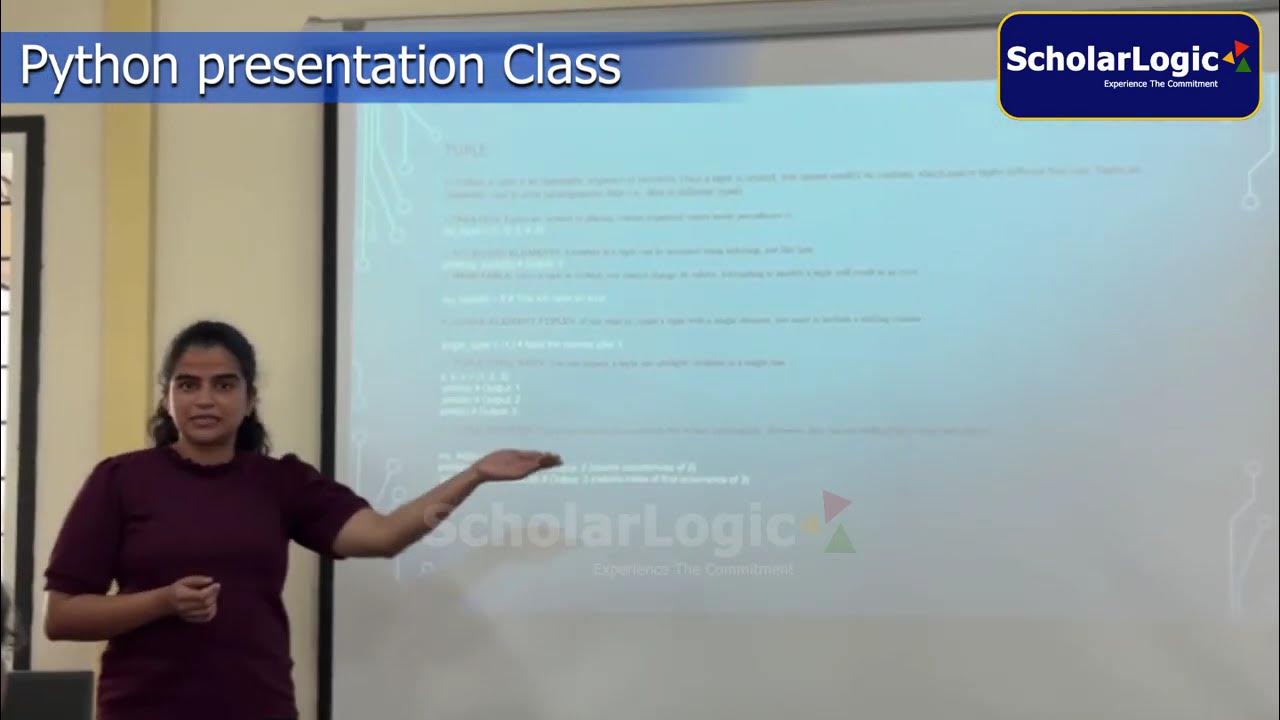 Python presentation Class - YouTube
