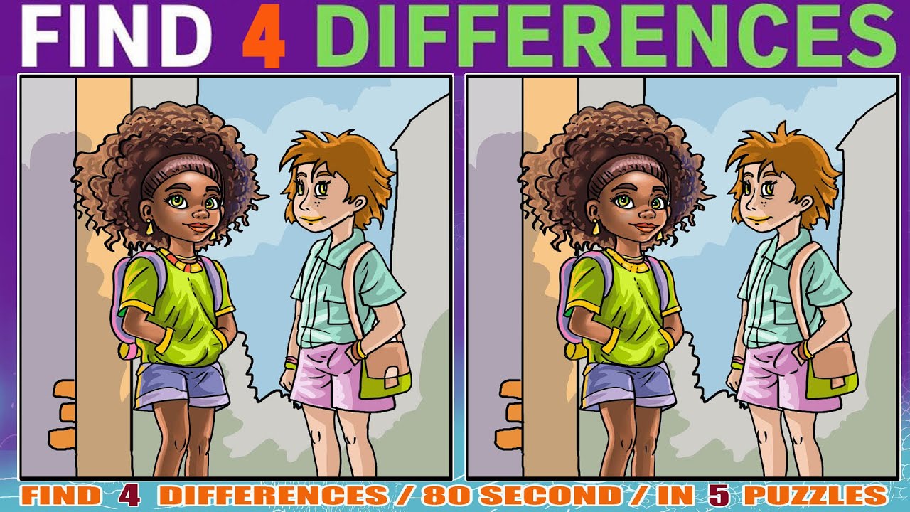 Find four differences,Spot The Difference : Can You Find Them All? Find ...
