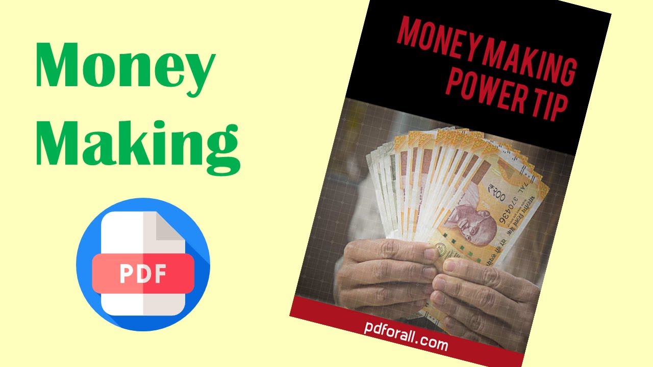 Money Making Power Tip PDF book 2021 - YouTube