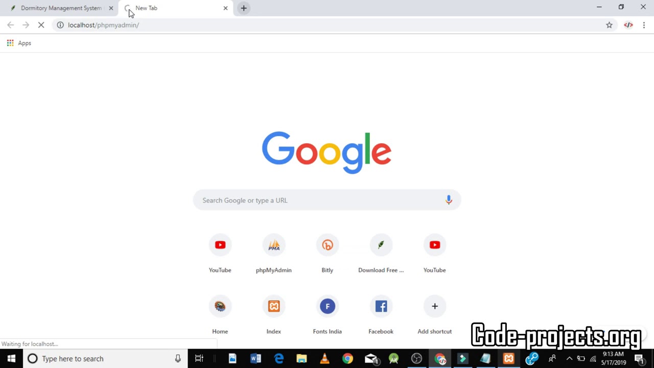 Dormitory Management System In Php With Source Code Source Code And Projects Youtube