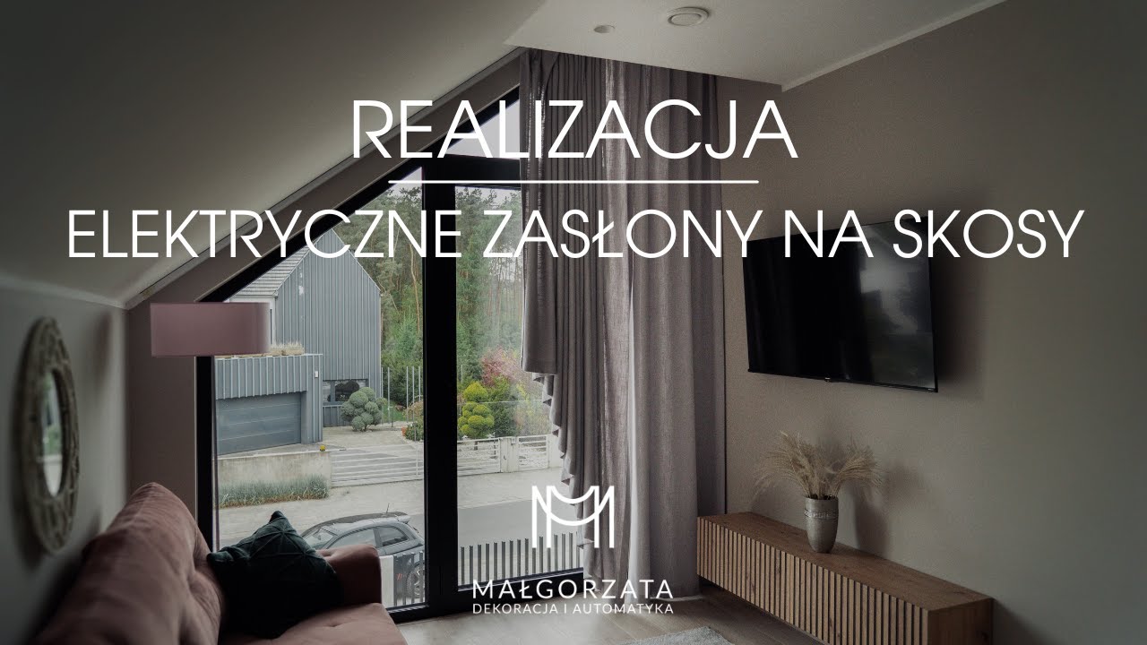 Najlepsze rozwiązanie na skośne okna - elektryczne zasłony na skosy ...