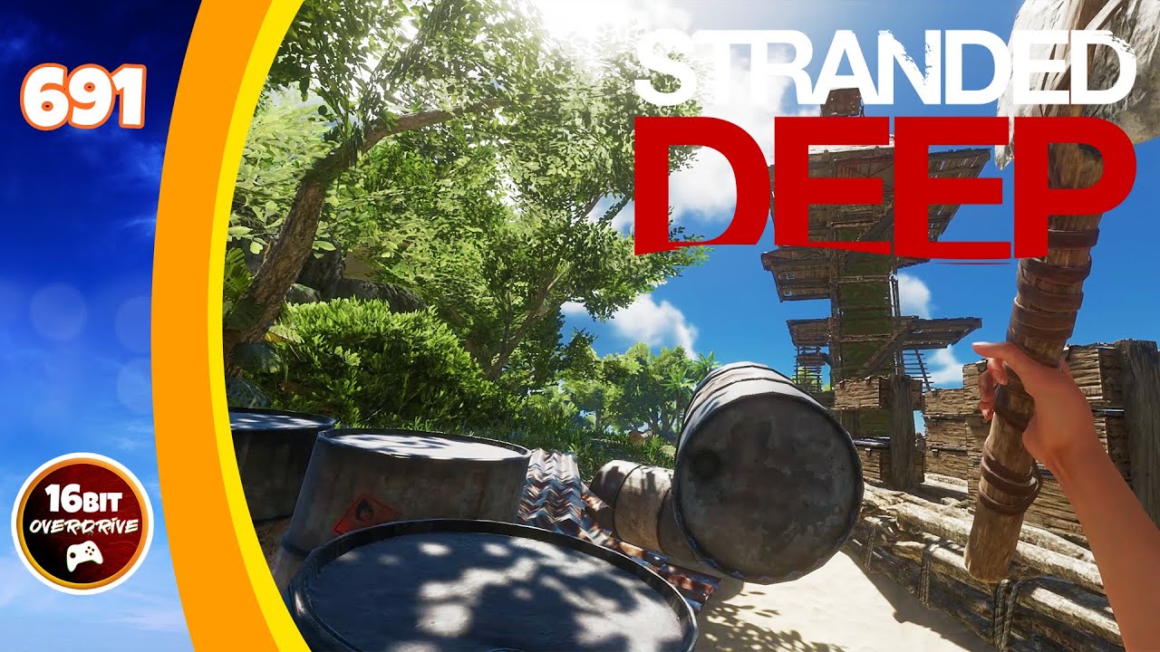 Gathering Raft Parts The Easy Way - Stranded Deep (691) - YouTube