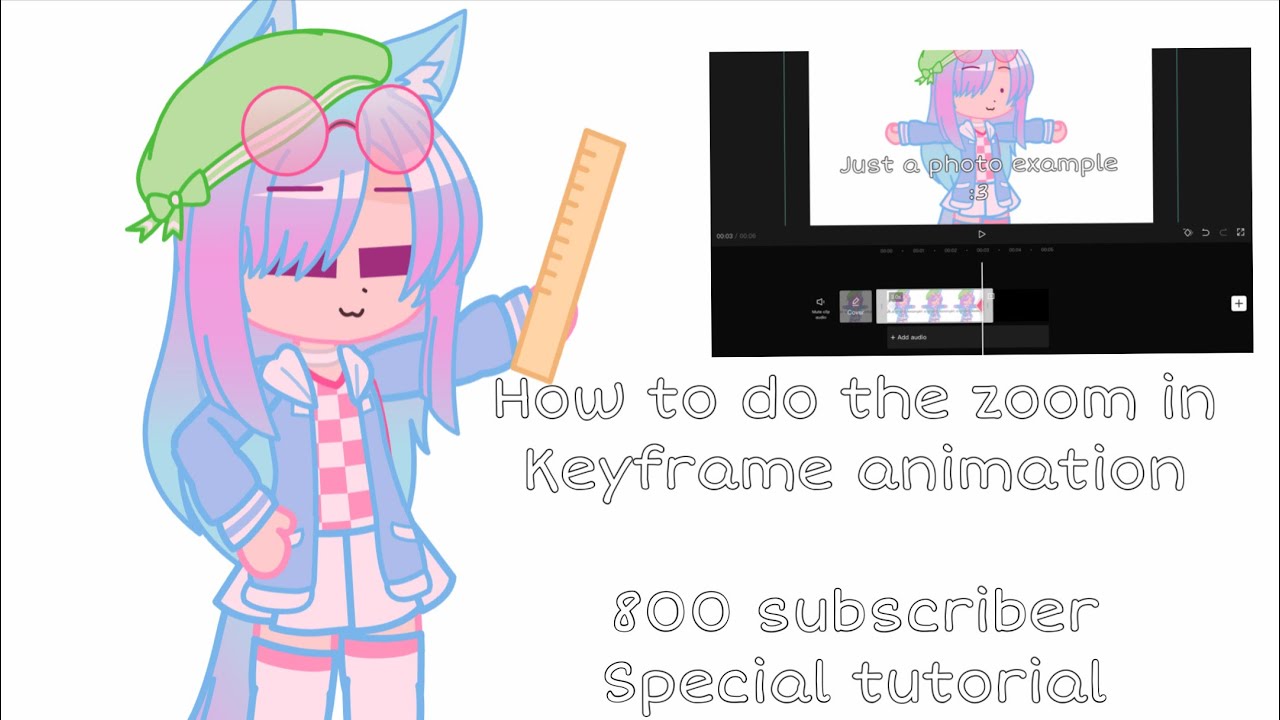 How to do the zoom in keyframe animation- My first tutorial and an 800 ...