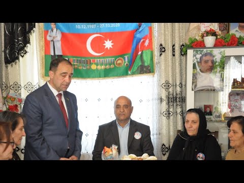 Şəhid Fariz Şıxəliyevin ailəsi ziyarət edildi