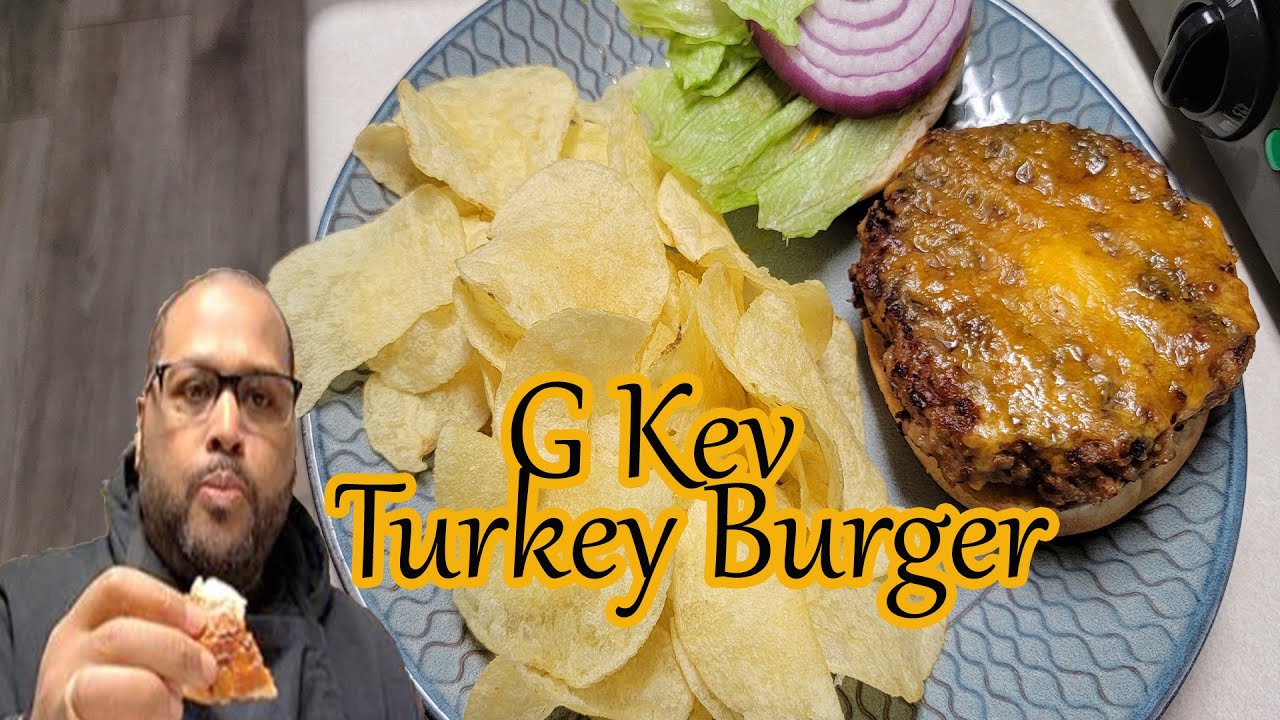 Juicy Turkey Burgers - G Kev Style - YouTube