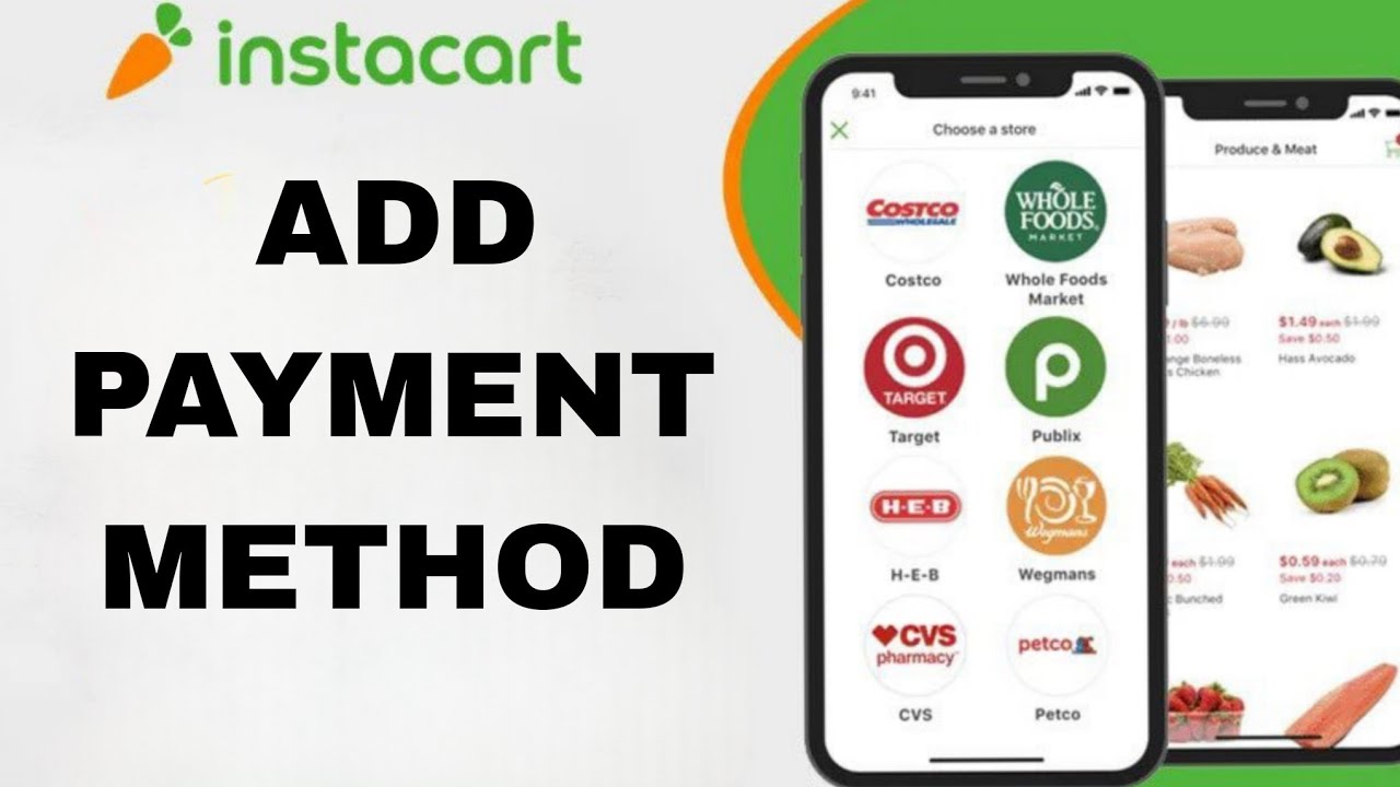 How To Add Payment Method On Instacart App - YouTube