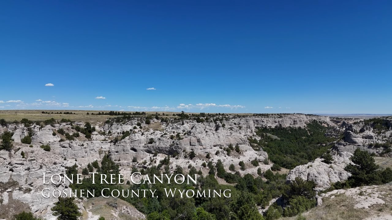 Lone Tree Canyon - Goshen County, Wyoming - YouTube
