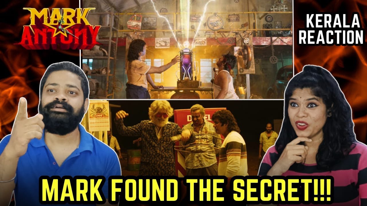 Mark Antony Mark Found Time Travel Phone Scene REACTION | Malayalam ...