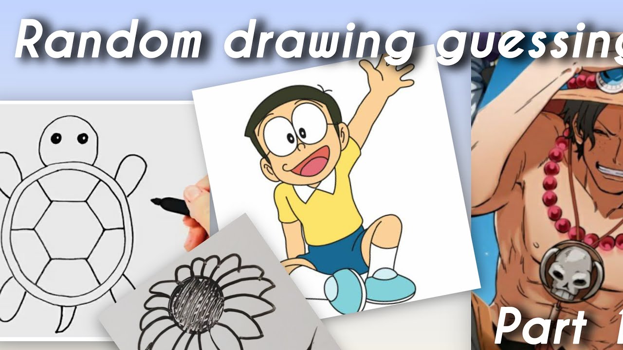 Guess my drawing/art challenge - YouTube