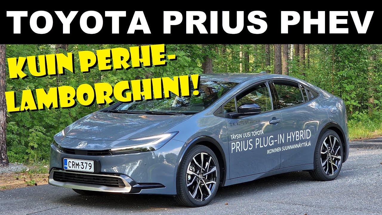 KOEAJO: Toyota Prius Style PHEV - "Perhe-Lambo" - YouTube