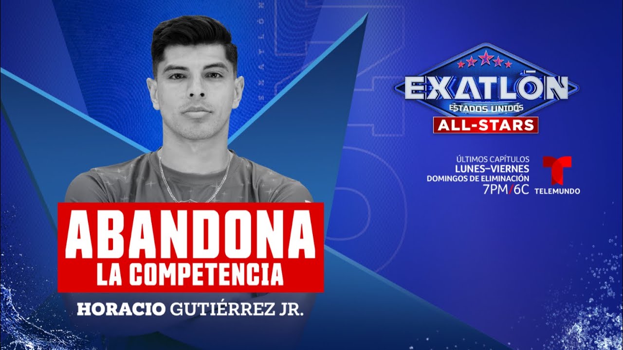 Horacio Gutiérrez Jr. abandona la competencia - YouTube