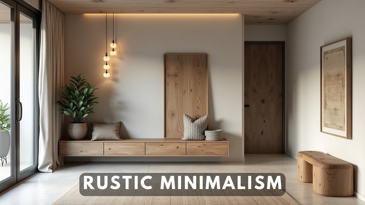 Rustic Minimalism Interiors That Feel Calm & Timeless | A Home That ...