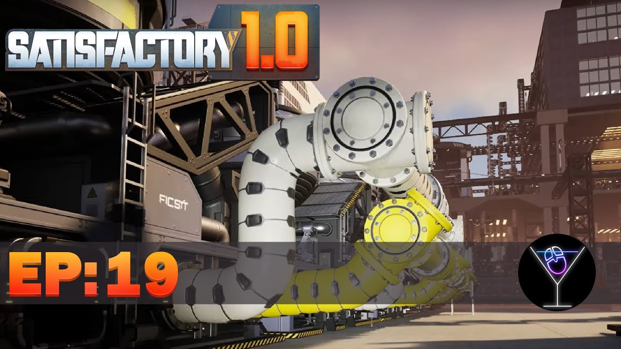 Satisfactory 1.0 Episode 19: Battery Acid Burns So Good - YouTube