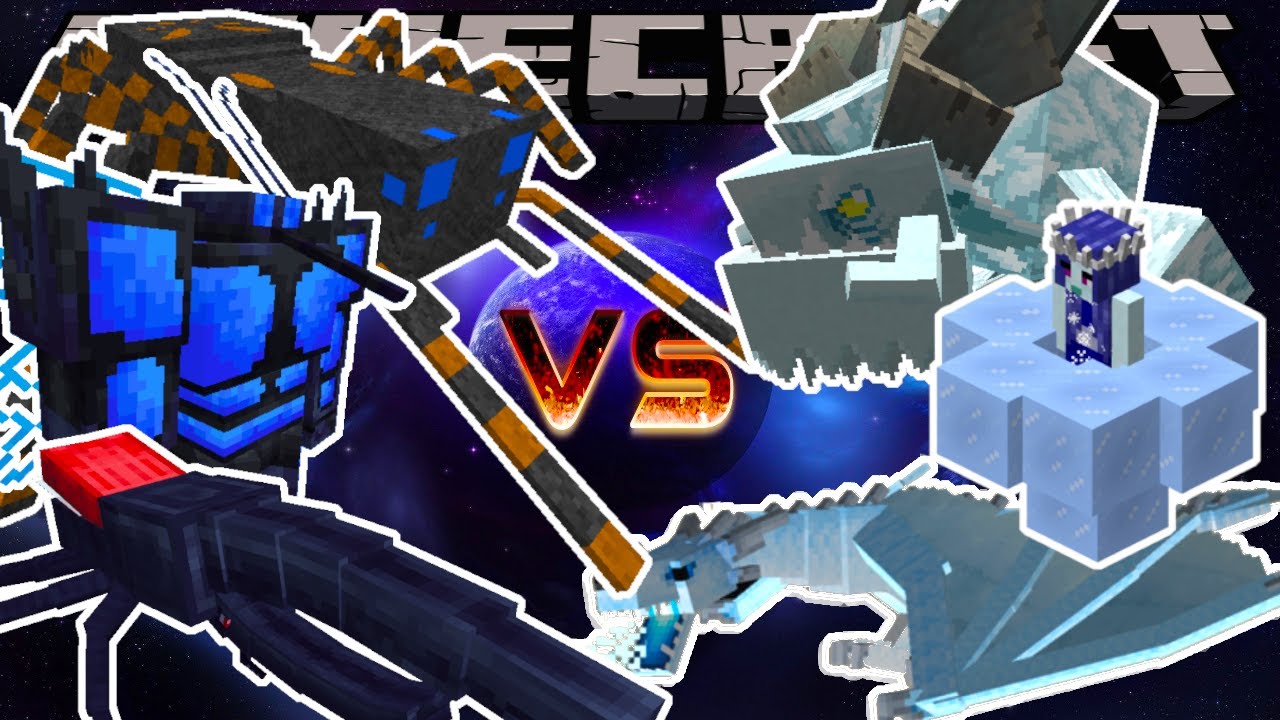 TEAM BUG VS TEAM ICE - MINECRAFT 1.16.5 (MOB BATTLE) - YouTube