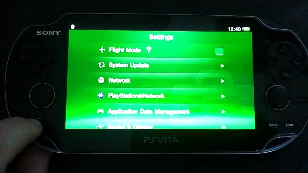 Playstation Vita shuts down on waking from screen lock - YouTube