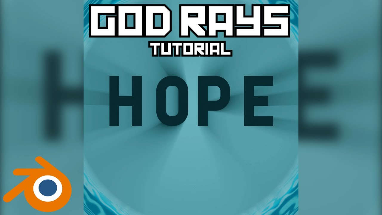 Text Reveal and God Rays Motion Graphics Animation - Blender Tutorial - YouTube