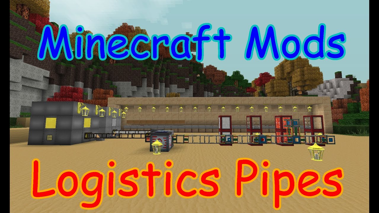 Minecraft Mods Logistic Pipes Chassis Teil 2/3 - YouTube