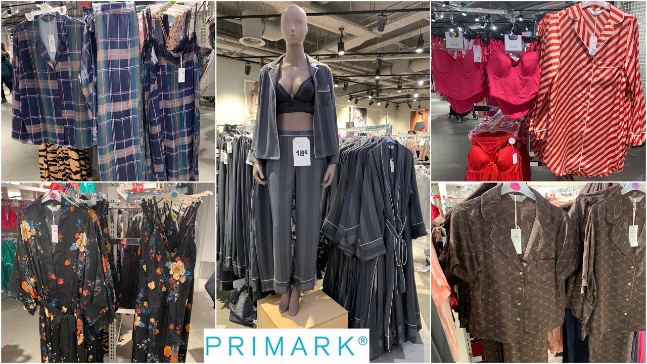 Primark women’s pyjamas new collection - December 2022 - YouTube