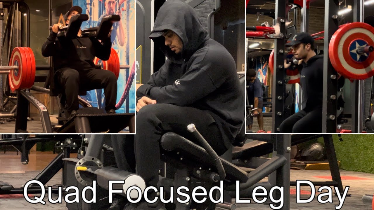 RV’s Quad Focused Leg Day | ⁠@RoiandReine | Active Wear Collection Live ...