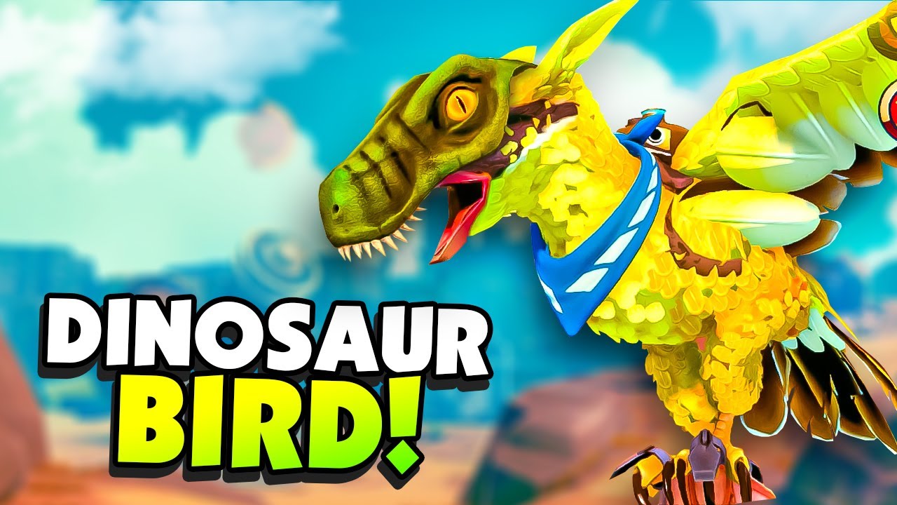 My BIRD Became a DINOSAUR and ESCAPED Into the WILD - Falcon Age VR ...