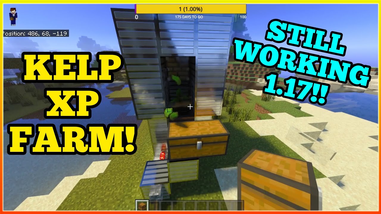 KELP XP FARM STILL WORKING IN MINECRAFT 1.17 | Twitch Clips #Shorts ...