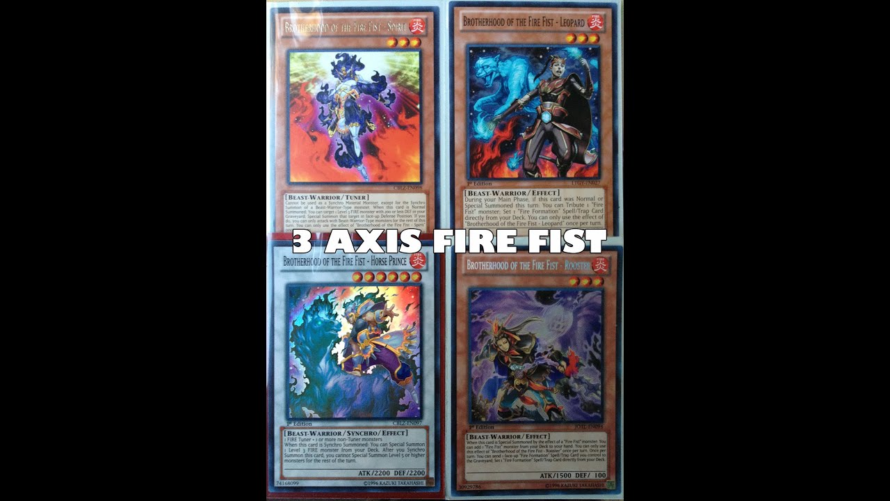 3 Axis Fire Fist Deck Review & Combo List - YouTube