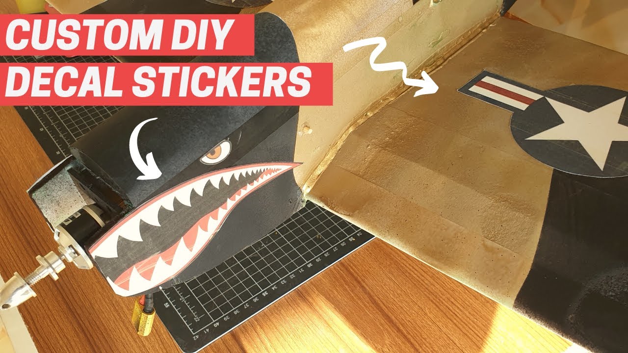 How to make decal sticker | Easy and cheap DIY - YouTube