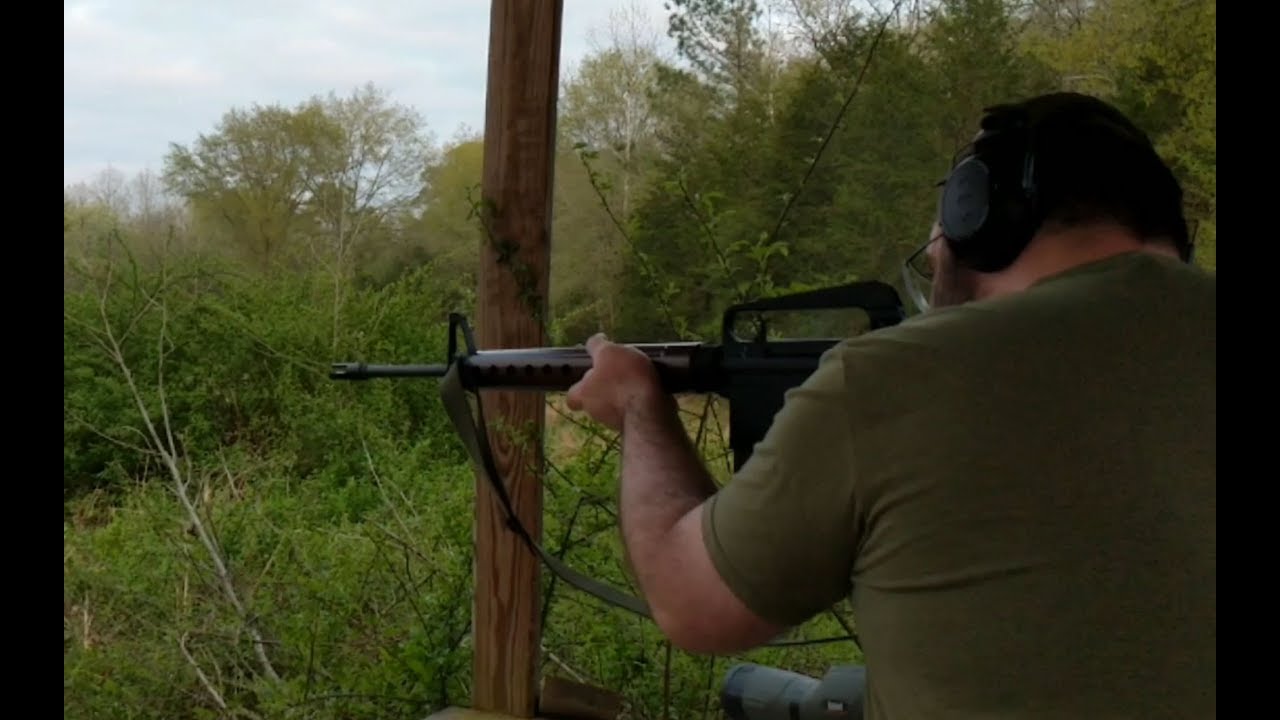 Brownells BRN-10A - Retro AR-10 Range Review - YouTube