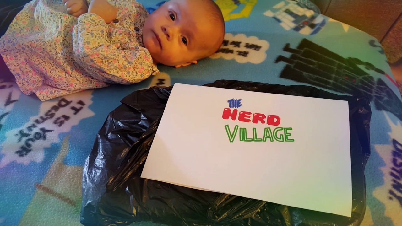 The Nerd Village sent us a comic book trade box! - YouTube