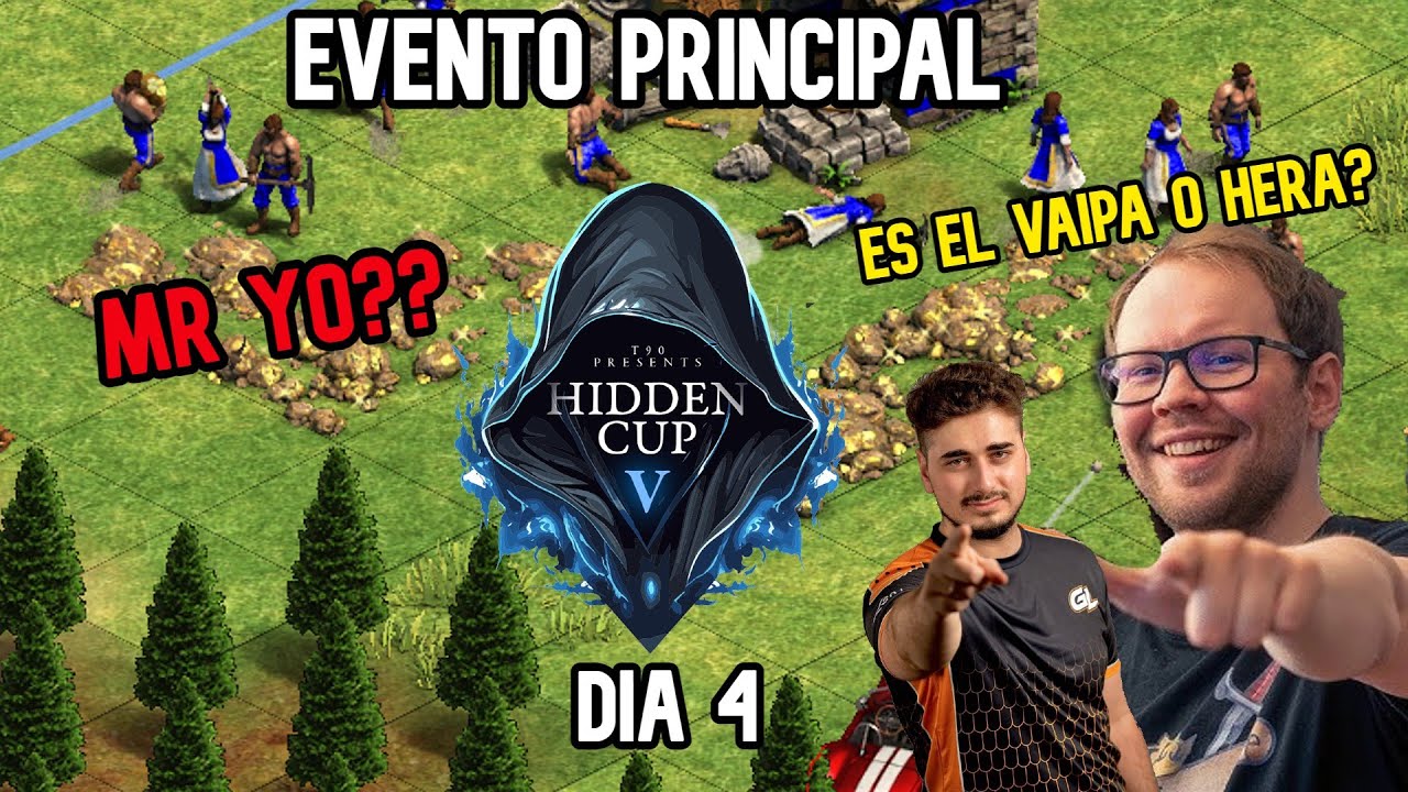 DIA 4 EVENTO PRINCIPAL OCTAVOS DE FINAL HIDDEN CUP DE T90 - YouTube