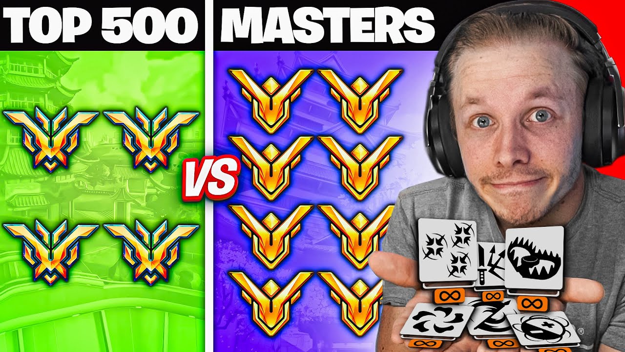 4 Top 500s wth INFINITE Abilities & Ammo VS 8 Masters in Overwatch 2 ...