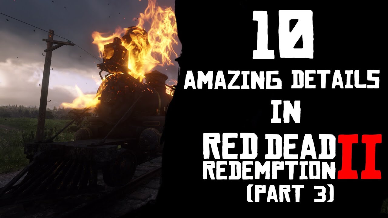 10 Amazing Details in Red Dead Redemption 2 (Part 3) - YouTube