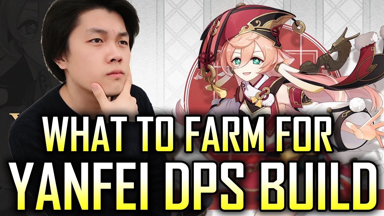 Yanfei - What to farm for DPS Build - Crimson Witch / Retracing Bolide ...