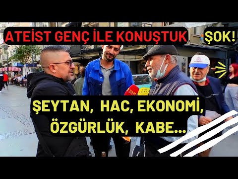 İZMİR'DE ATEİST GENÇ İLE KONUŞTUK! \