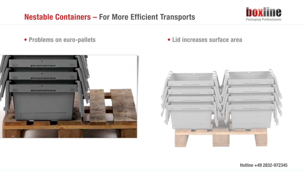 Nestable Boxes by boxline - YouTube