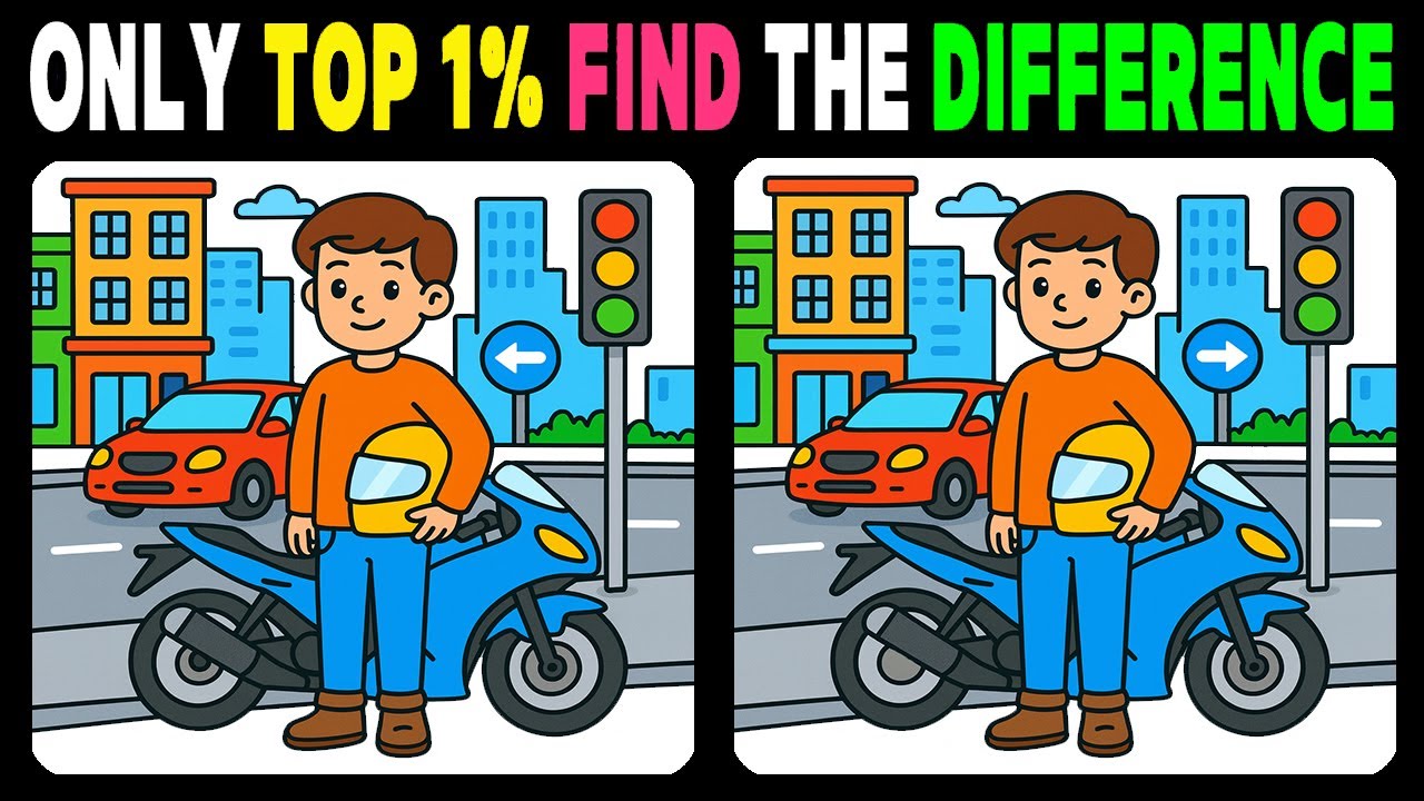 Find The Difference: Spot 3 Hidden Differences in 90 Seconds | Brain ...