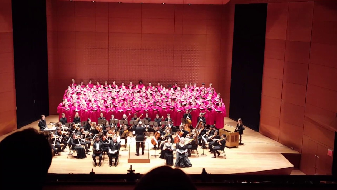 Westminster Choir College & Juilliard Orchestra - YouTube