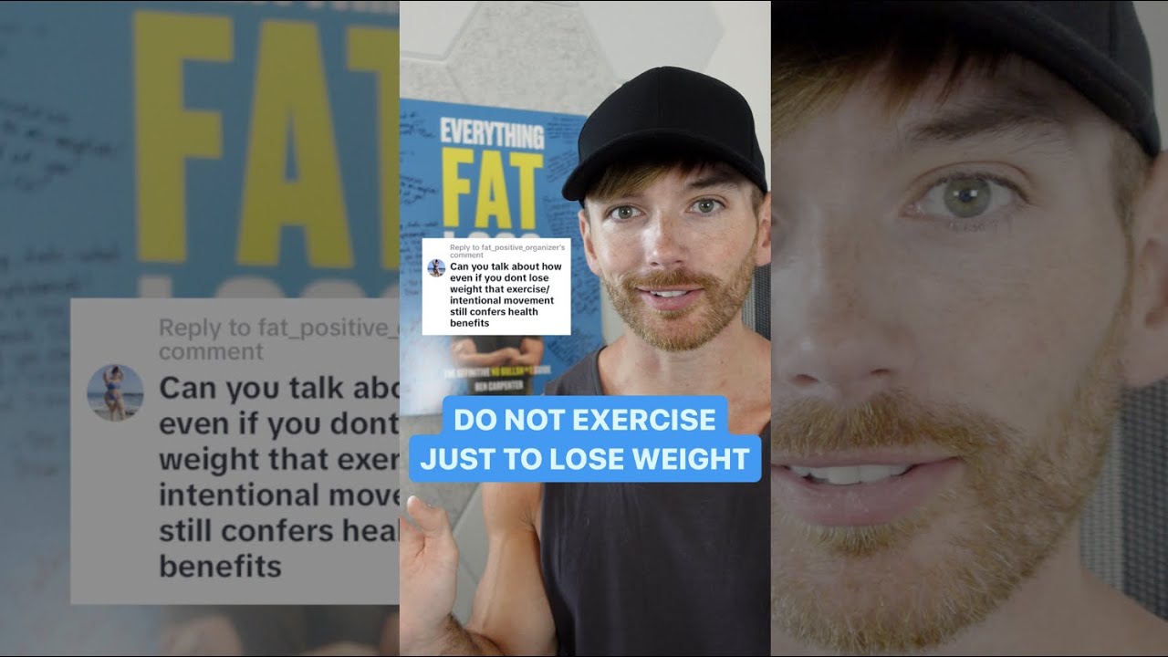 DO NOT Exercise Just To Lose Weight #shorts - YouTube