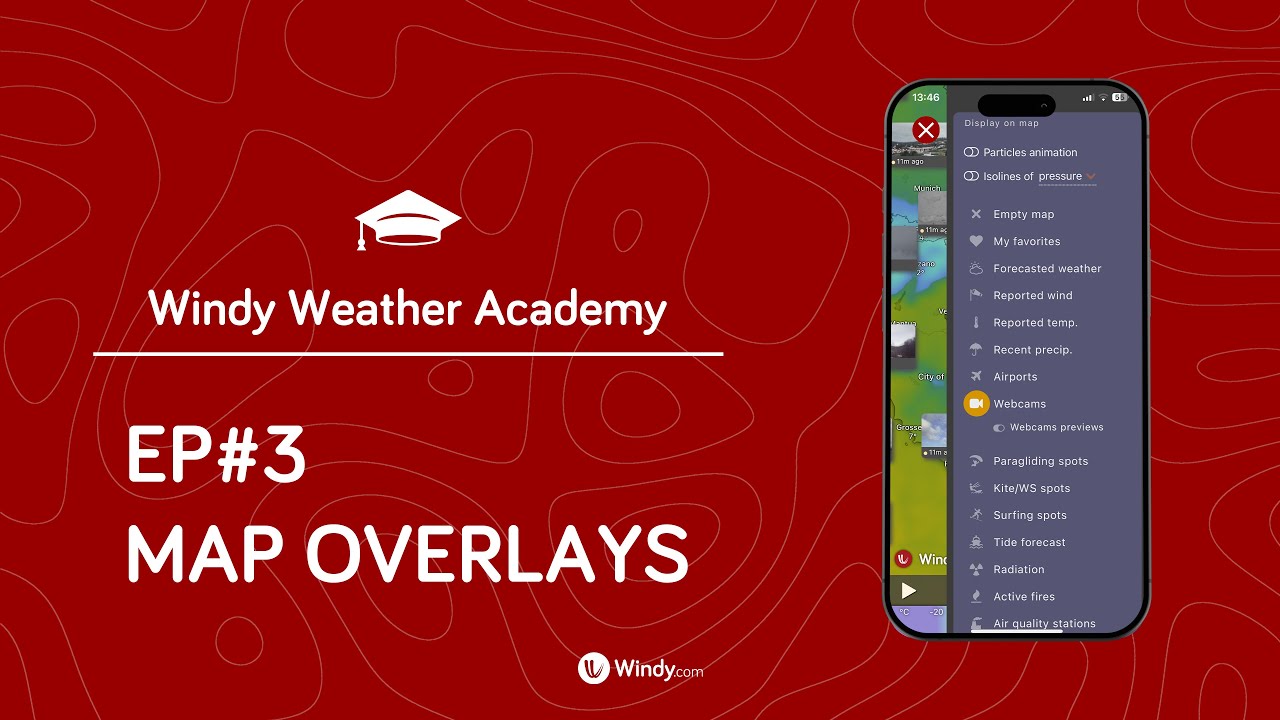 Windy.com: How to Use Map Overlays - YouTube