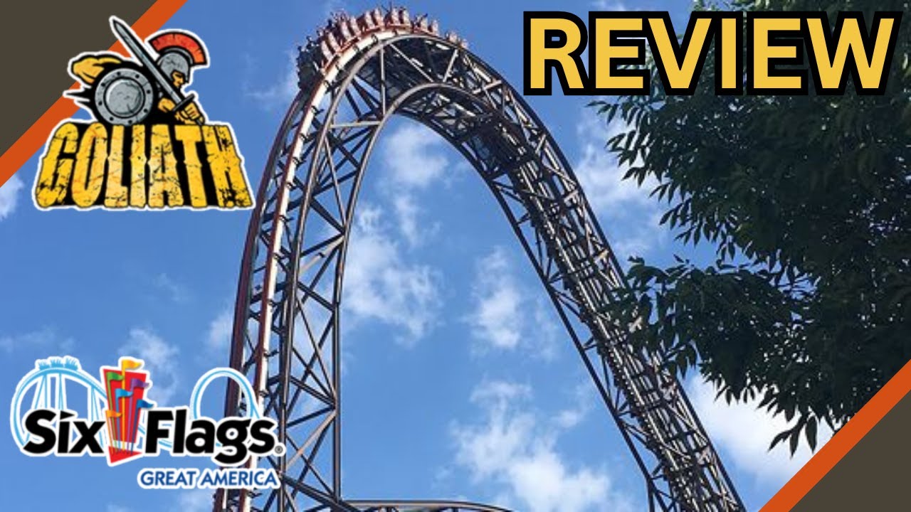 Six Flags Goliath Wooden Coaster