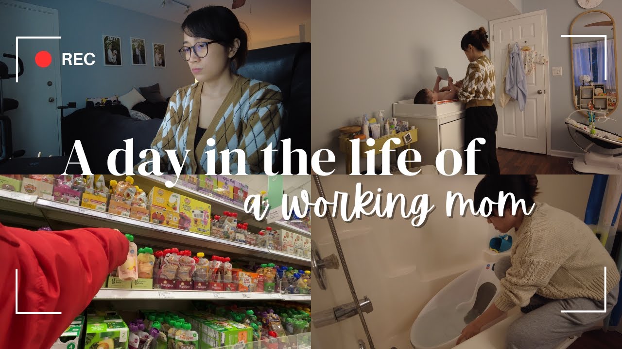 Solo Parenting & WFH: A Day in my Life as a Working Mom - YouTube
