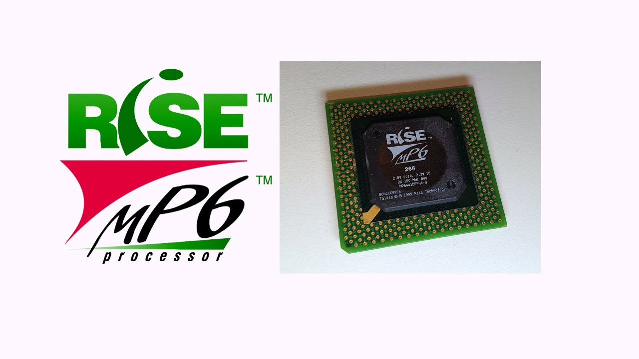 RISE mP6 225MHz x86 Socket 7 Comparison - Rise vs Cyrix vs AMD vs Intel ...