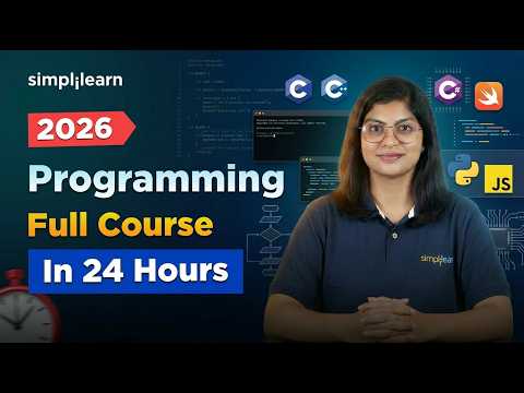 Programming Full Course 2026 [FREE] | Complete Programming Tutorial For Beginners | Simplilearn