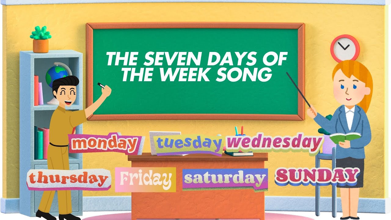 The Seven Days of the Week Song | Kids Educational Song # ...