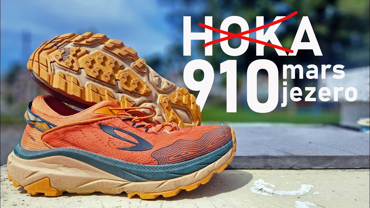 910 Yuza Mars Jezero dengan outsole Hoka Kaha 2 | Review Larian 29km ...