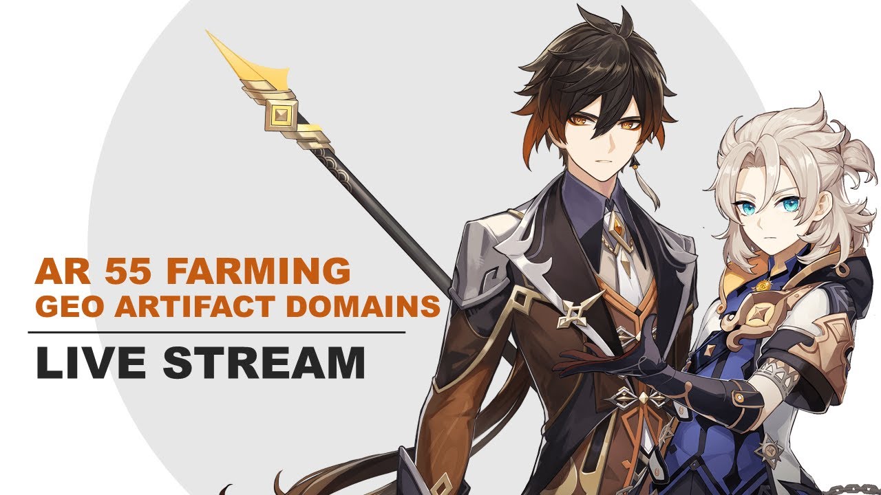 Genshin Impact: AR55 Farming for Geo Artifacts Domains - YouTube
