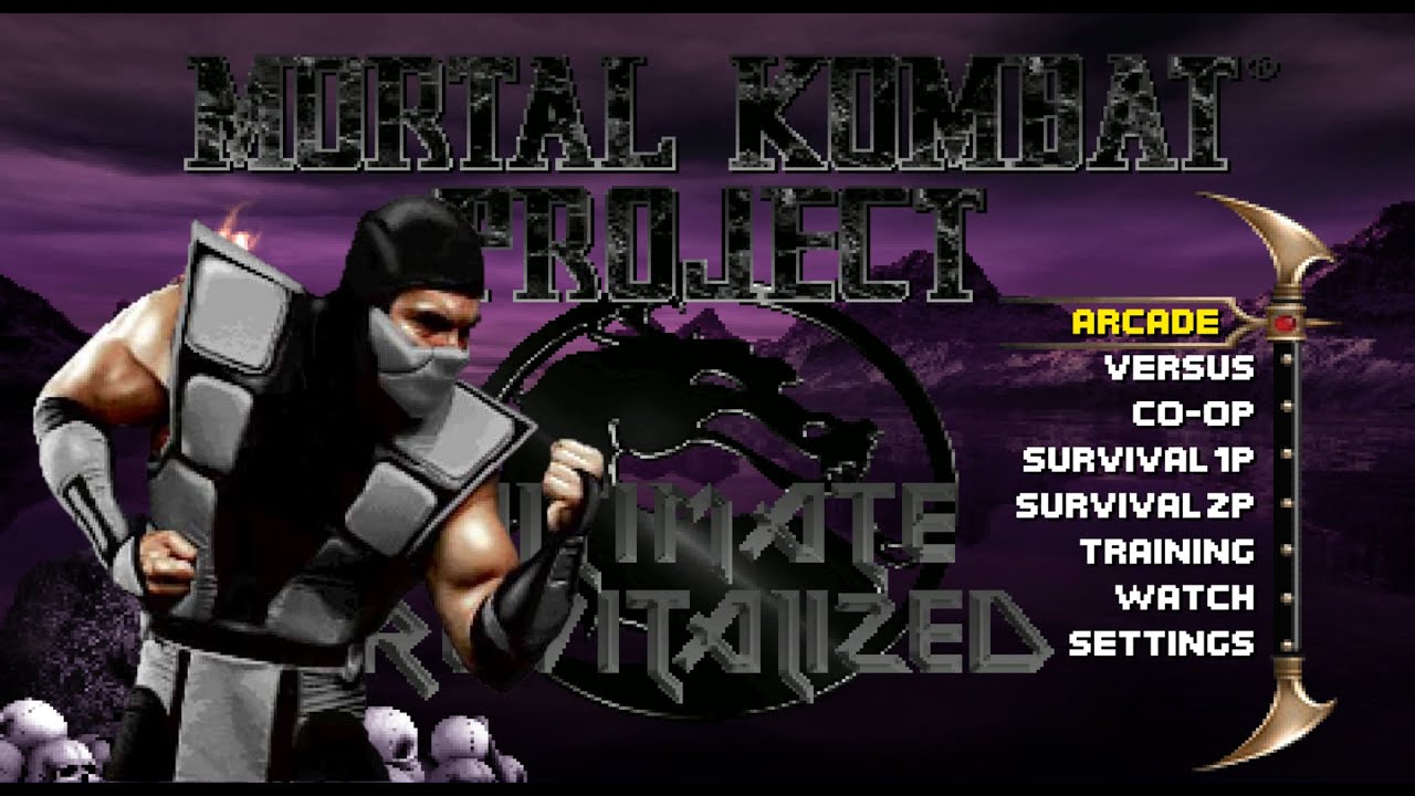 Mortal Kombat Project Ultimate Revitalized 2.5 -Human Smoke UMK3 ...