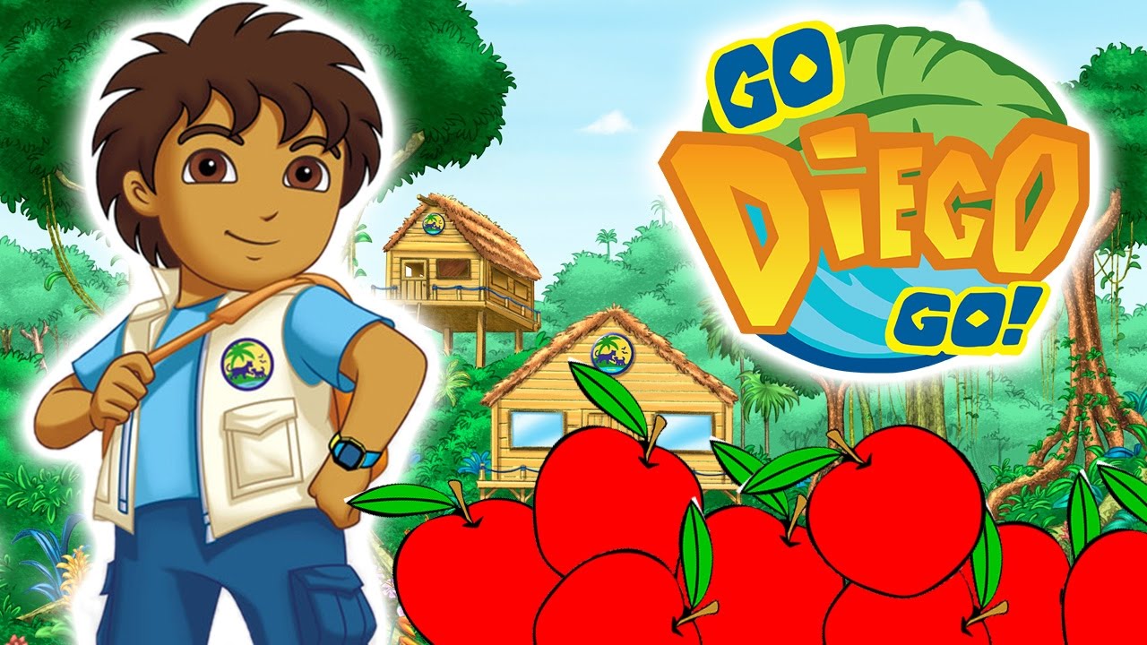Go Diego Go en Español, Go Diego Go Aventura de manzanas, juego ...